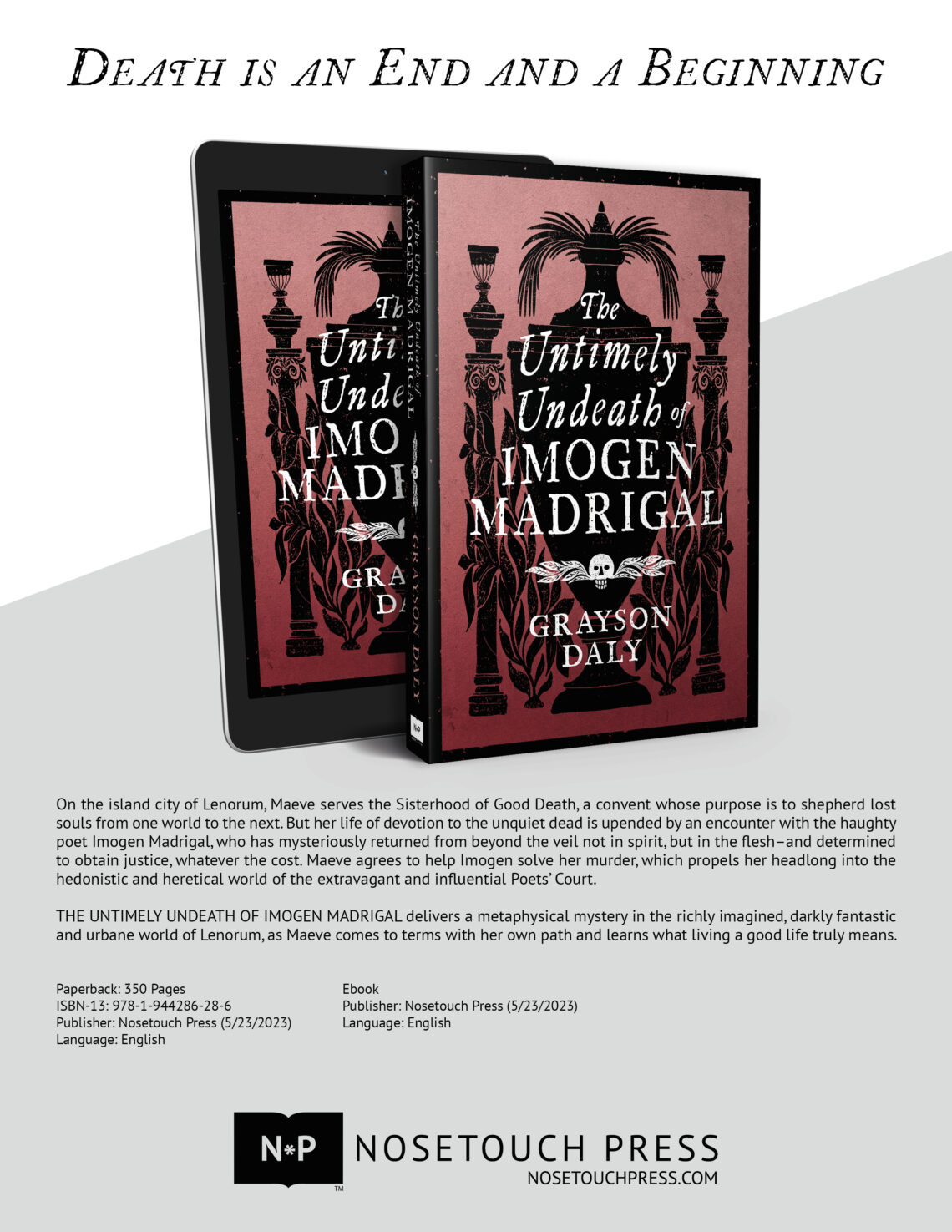 The Untimely Undeath of Imogen Madrigal – Grayson Daly | Author