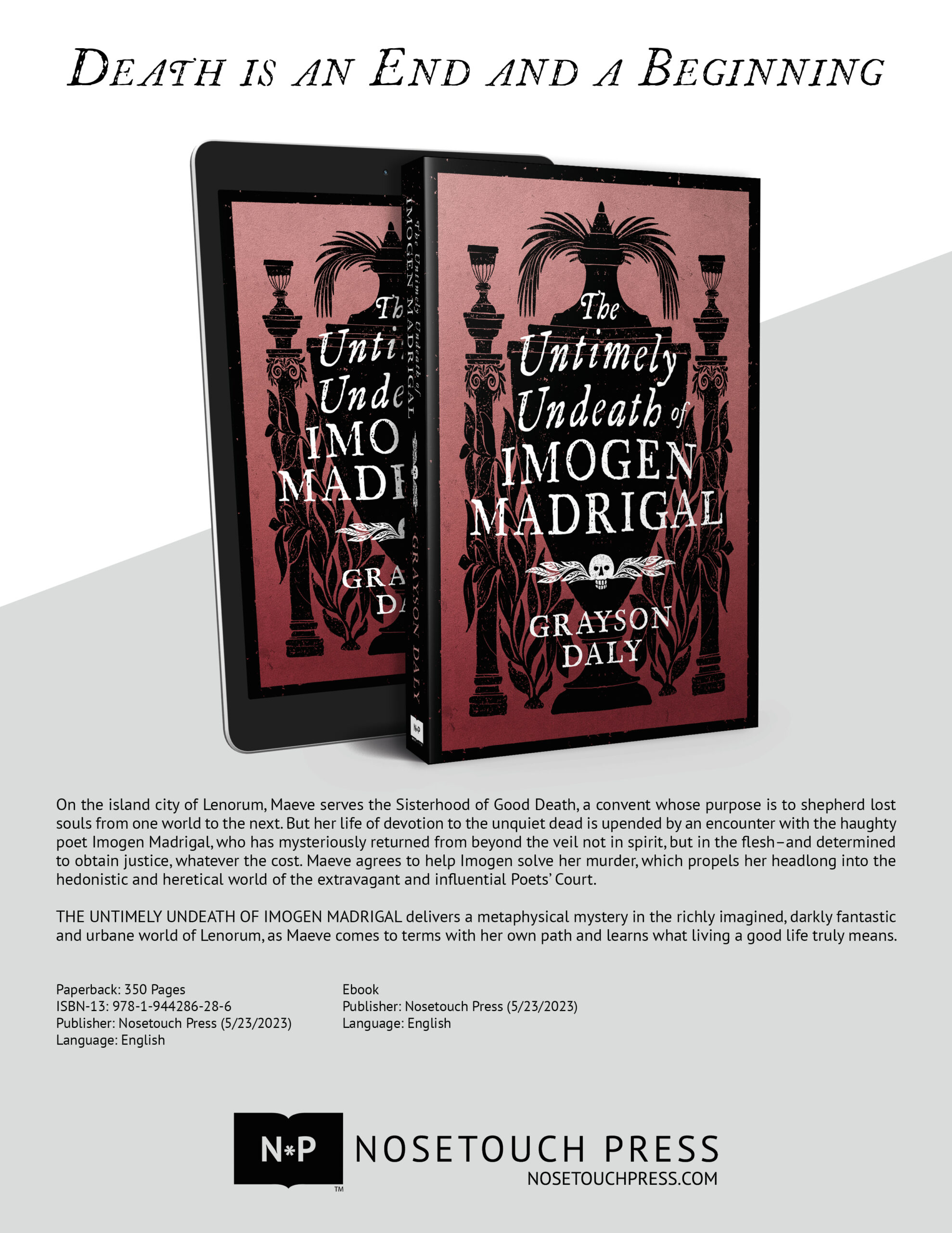 The Untimely Undeath of Imogen Madrigal – Grayson Daly | Author